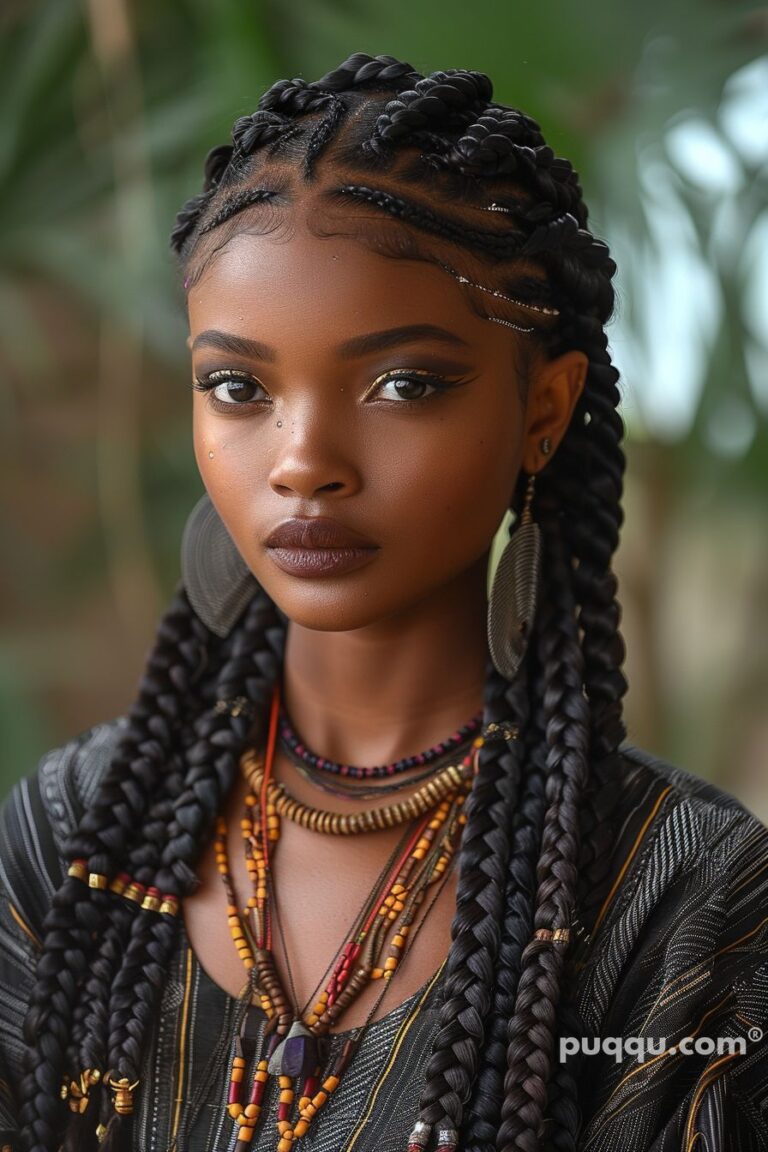 Fulani Braids Styles Trendy And Traditional Braiding Ideas Puqqu